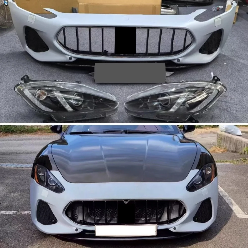 Front bumper Assembly Headlight for Maserati GT GranTurismo MC20 ...