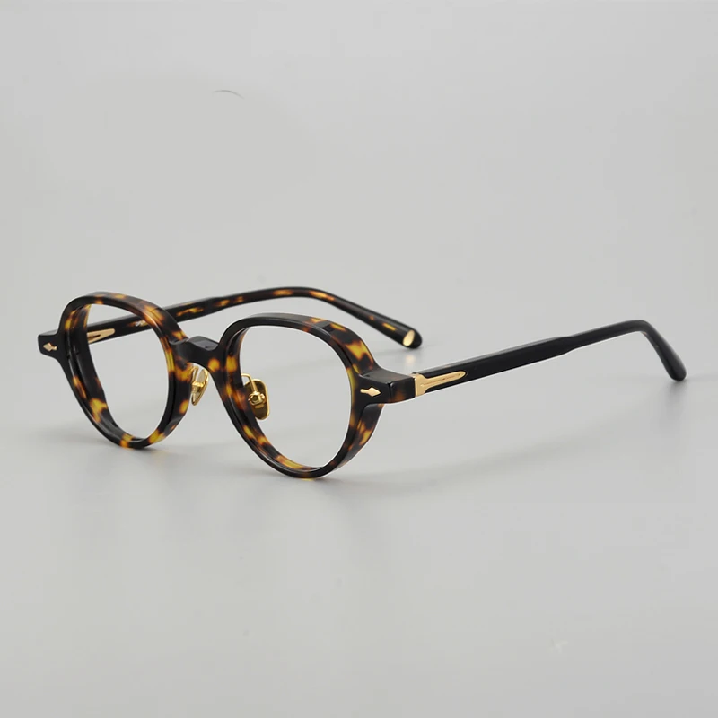 Montura de gafas Retro Para hombres y mujeres, gafas ópticas de ...