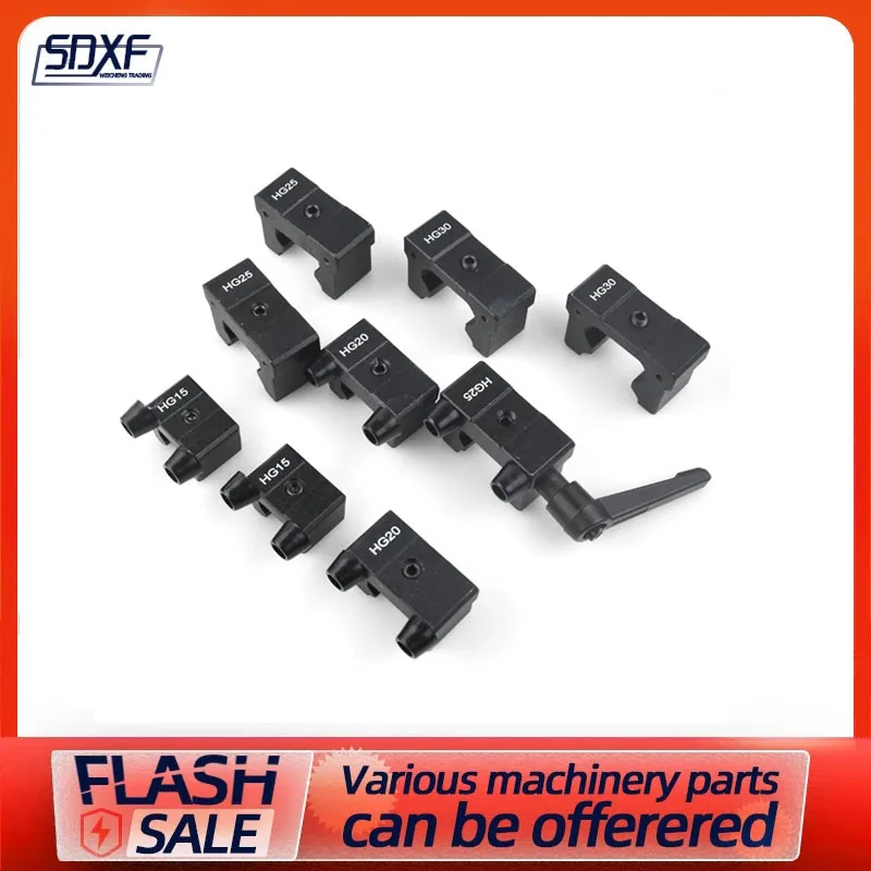 Linear guide rail limit ring precision line rail limiter slider fixed block stroke fixed ring ...