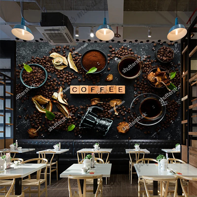 Coffee Shop Interior Design Wallpapers