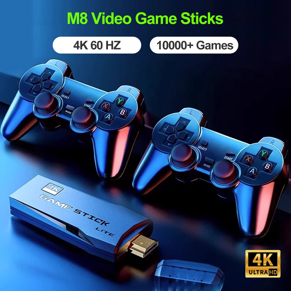 M8-Video-Game-Sticks-Console-2-4G-Double-Wireless-Controller-Gamepad ...