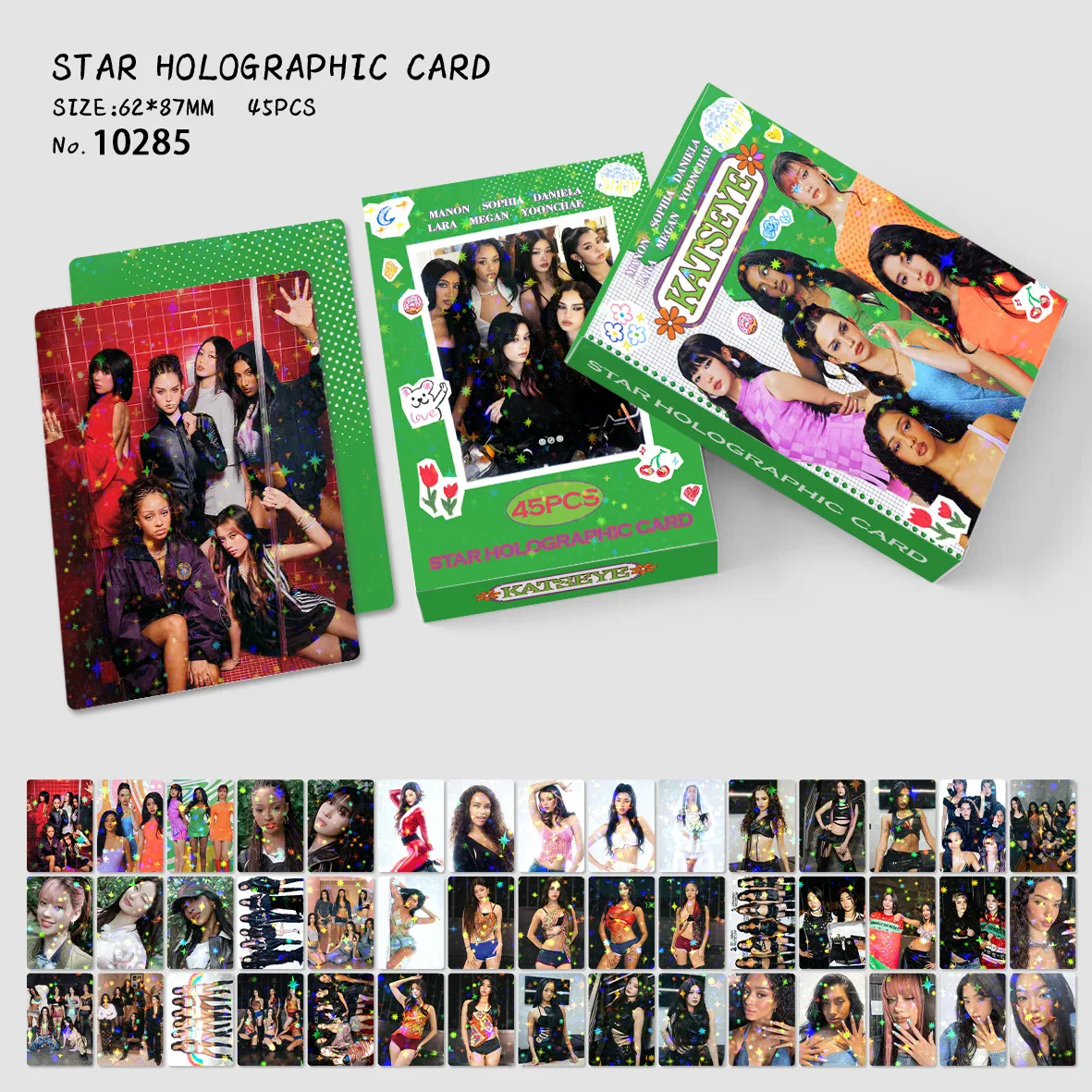 45pcs/set TKATSEYE 2026 Season’s Greetings lomo Star Photocards Photo ...