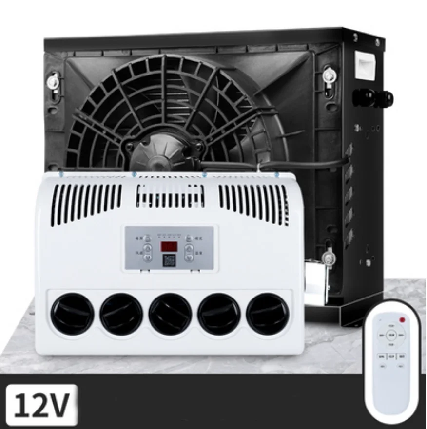 24V Auto AC Parking Electric Air Conditioner DC Inverter 12V Vehicle ...