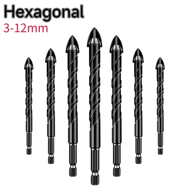 7pcs-Concrete-Drill-Bit-Set-3-12mm-Masonry-Drill-Bits-Set-Carbide-For ...