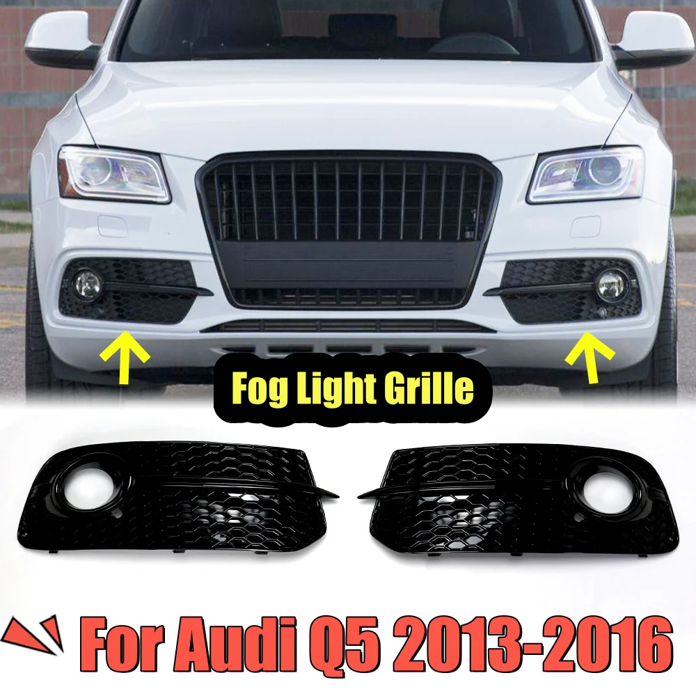 Car-Front-Bumper-Fog-Lights-Cover-Frame-Fog-Lamp-Grille-Grill ...