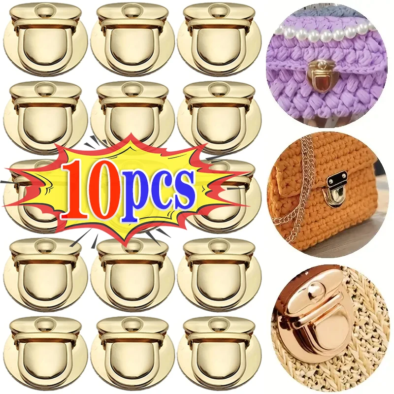 5-10pcs-Metal-Locks-Bag-Clasp-Catch-Buckles-for-Handbag-Purse-Craft-Bag ...