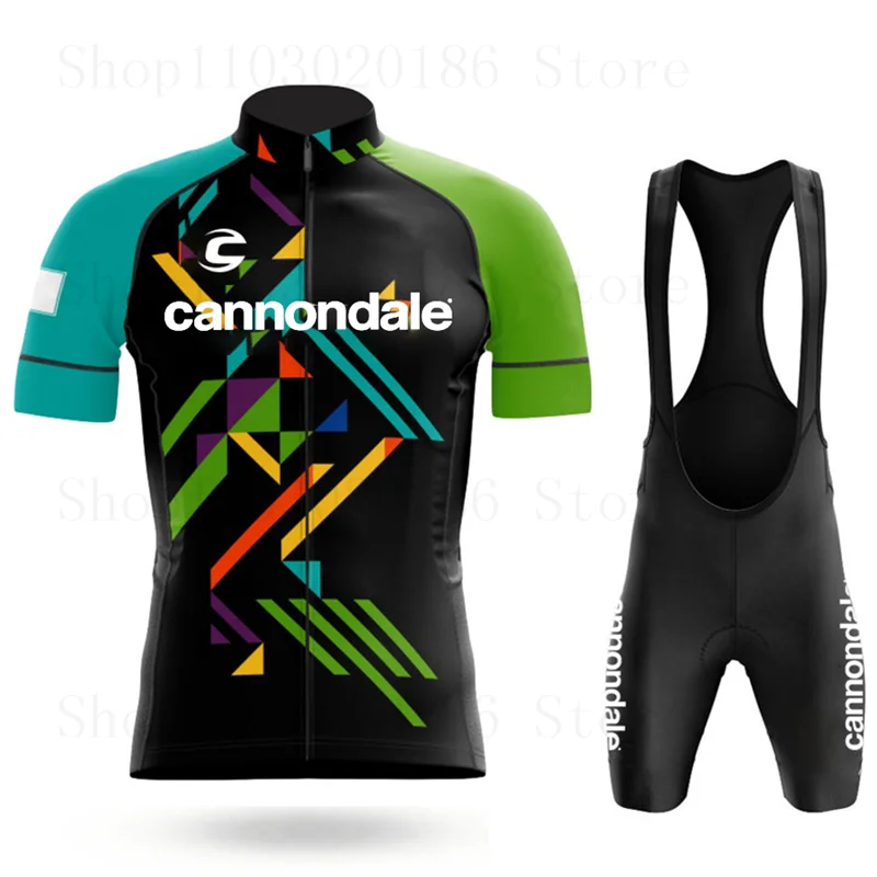 Cannondale-Ciclismo-Jersey-Set-terno-de-bicicleta-secagem-r-pida-Bib ...