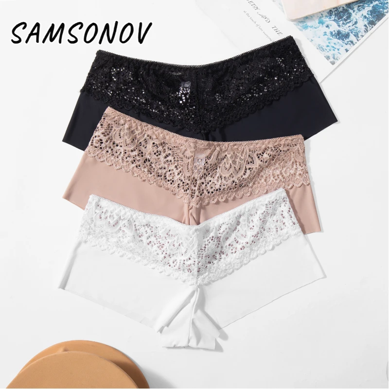 SAMSONOV-Sexy-Boxer-Women-s-Panties-Lace-Female-Underwear-Elasticity ...