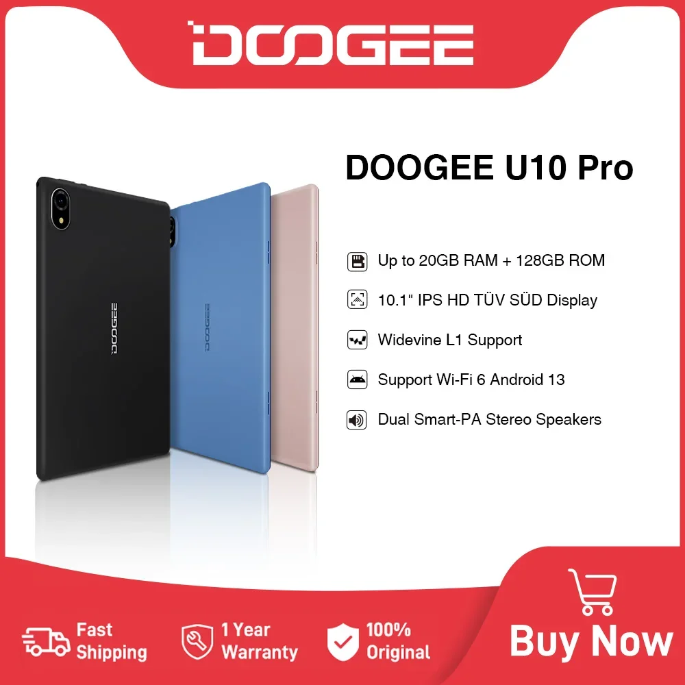 World-Premiere-DOOGEE-U10-Pro-Tablet-10-1-IPS-T-V-Certified-20GB-8-12 ...