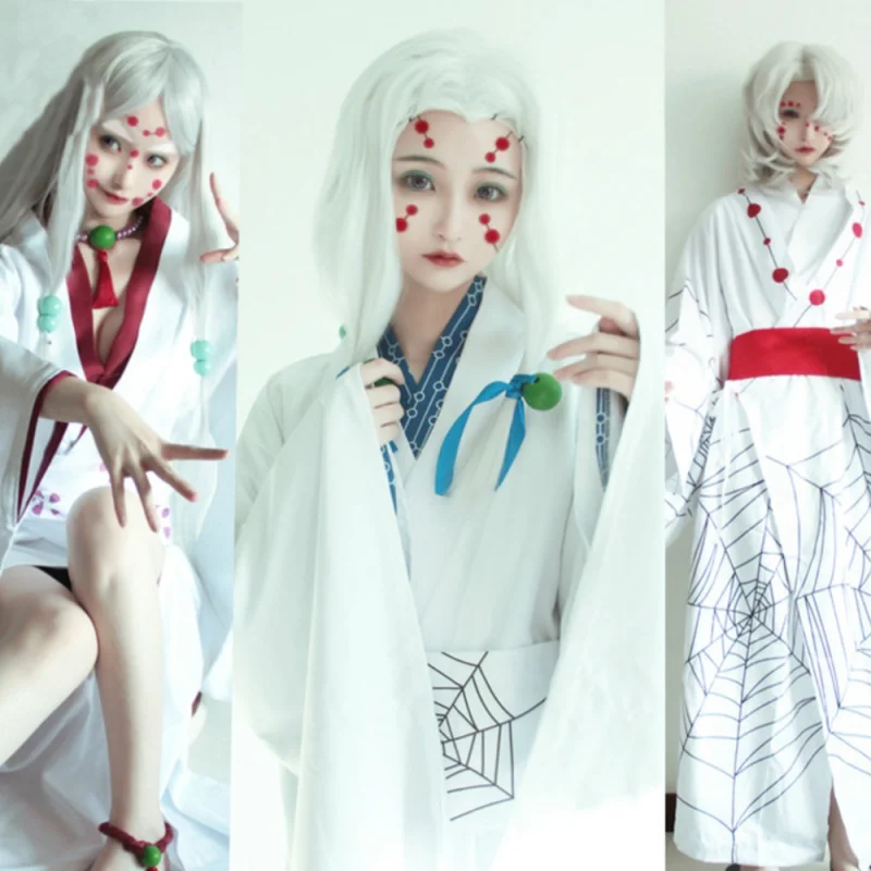 Anime Demon Slayer Kimetsu No Yaiba Spider Hill, disfraz de Cosplay de ...