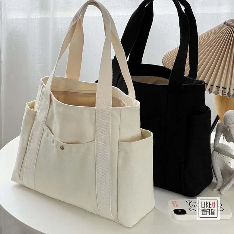 Large-Capacity-Canvas-Tote-Bag-Women-s-Bag-Commuting-Shoulder-Bag ...