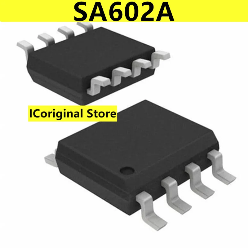 Mezclador doble equilibrado de circuito integrado, chips IC, SA602A, SA602ADR, SOP8 Rf, novedad ...