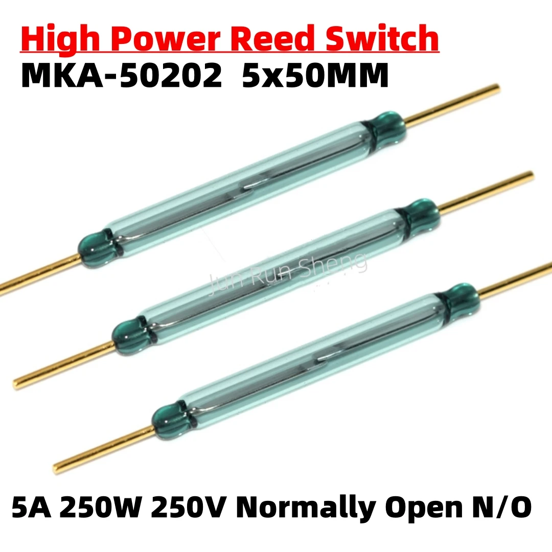 1-10-20PCS-Original-Reed-Switch-MKA-50202-Normally-Open-NO-5-50MM-5A ...