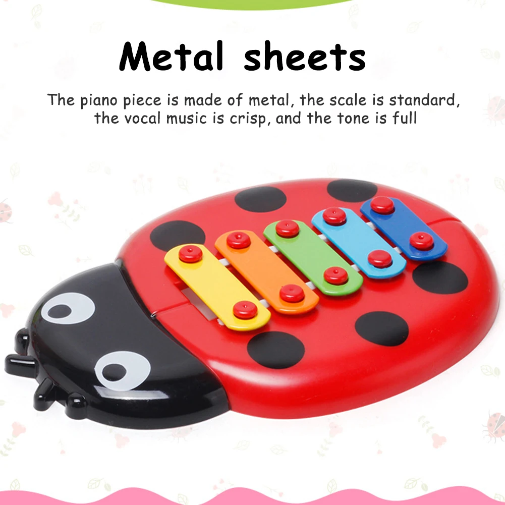 8-Notes-Beat-Xylophone-Ladybug-Musical-Instrument-Toy-Children ...