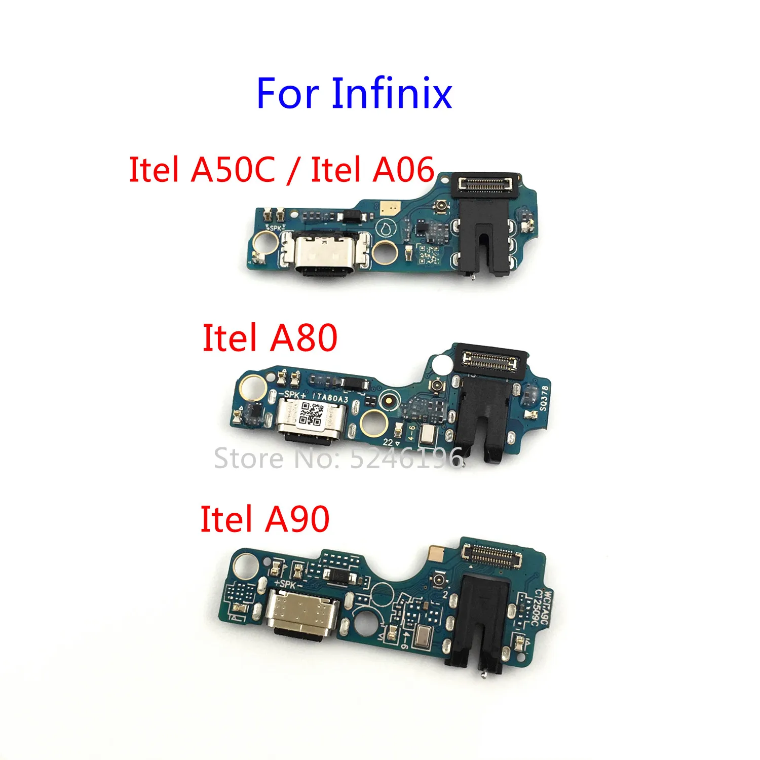 1pcs USB Charging Port Charger Base Connector For Infinix itel A50C ...