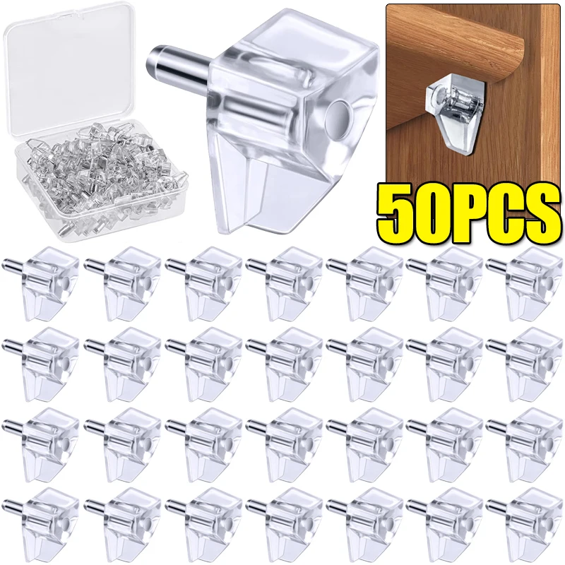 Transparent-Shelf-Support-Pegs-Plastic-Laminate-Support-Studs-Cabinet ...