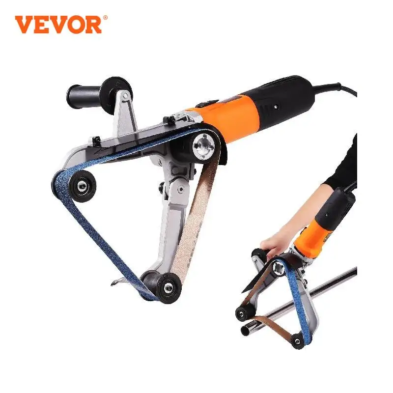 VEVOR-Pipe-Tube-Polisher-Sander-1000W-Pipe-Belt-Sander-100-3200rpm-Belt ...