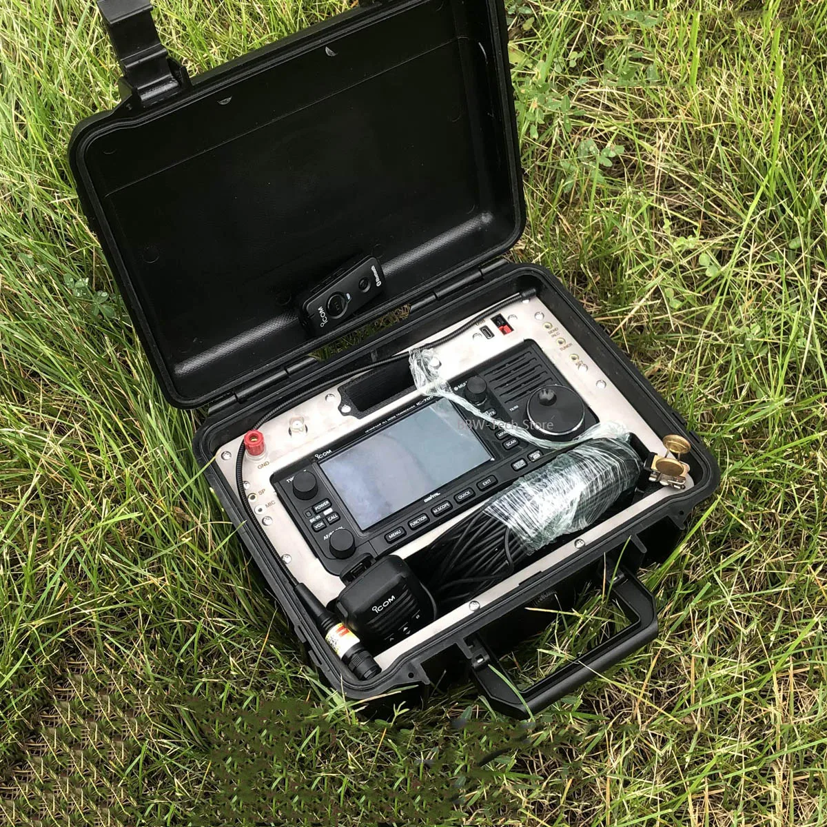 Outdoor Waterproof Box Carry Cage Protector for ICOM 705 IC-705 With ...