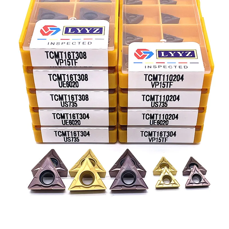 TCMT110204 TCMT16T304 TCMT16T308 carbide inserts turning tool Internal ...