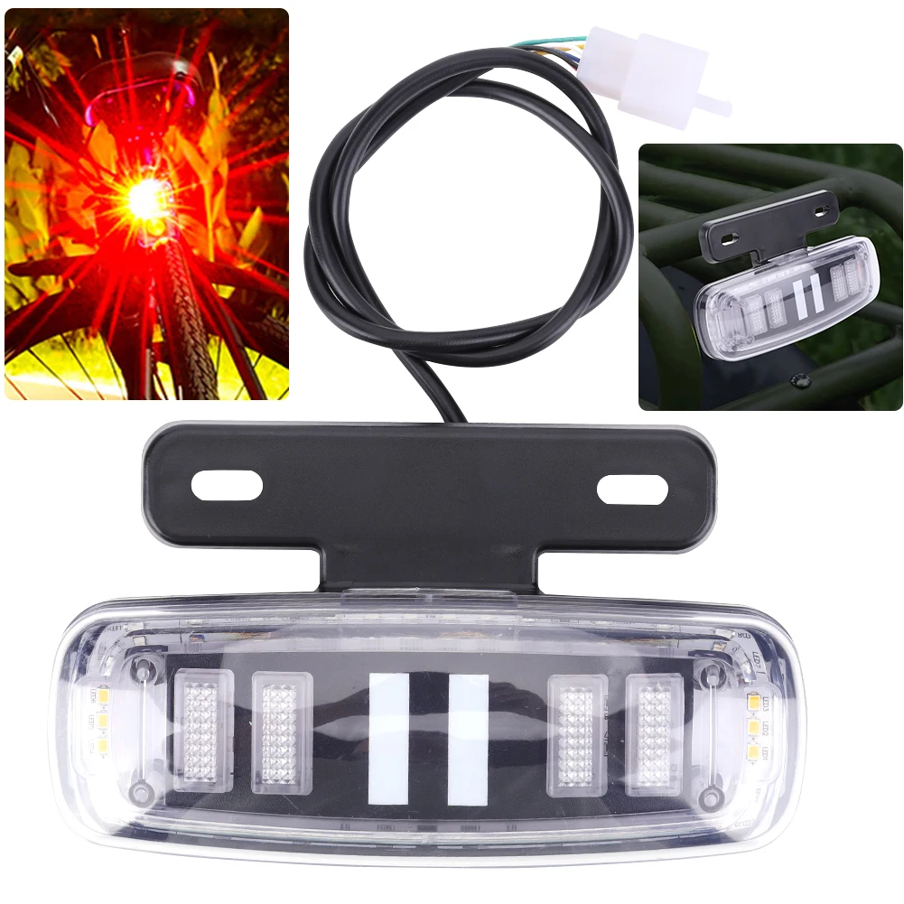 Rear-Warning-Lamp-Waterproof-Tail-Safety-Light-Dust-Proof-Electric ...