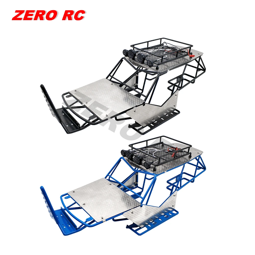 RC-1-10-SCALE-TRUCK-AXIAL-WRAITH-METAL-ROLL-CAGE-FRAME-BODY-WITH-ROOF ...