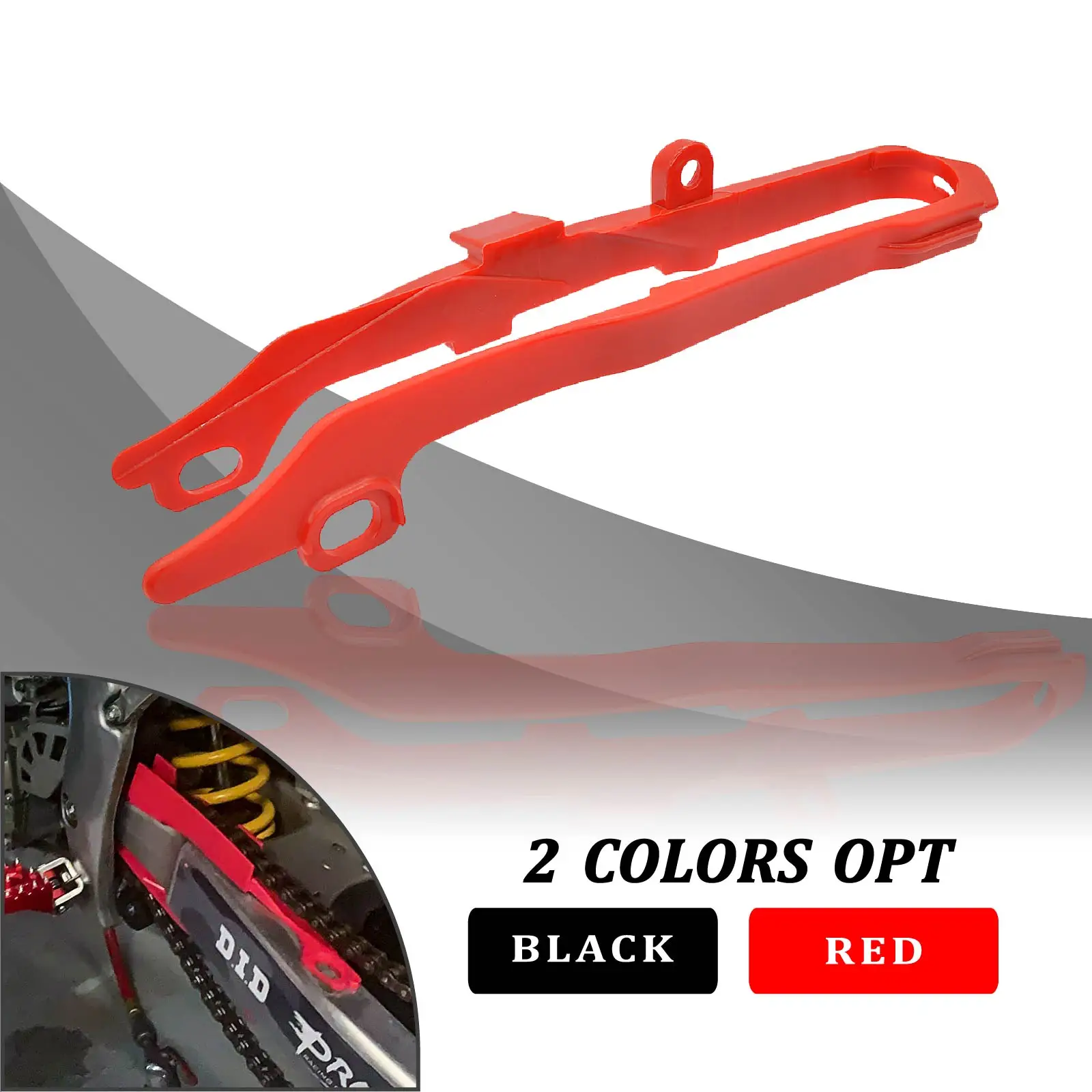 For-Honda-Motorcycle-Chain-Guard-Guide-Swingarm-Protector-Plastic ...