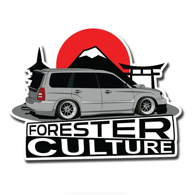 Car-Stickers-Decor-Motorcycle-Decals-Forester-Culture-Decorative ...