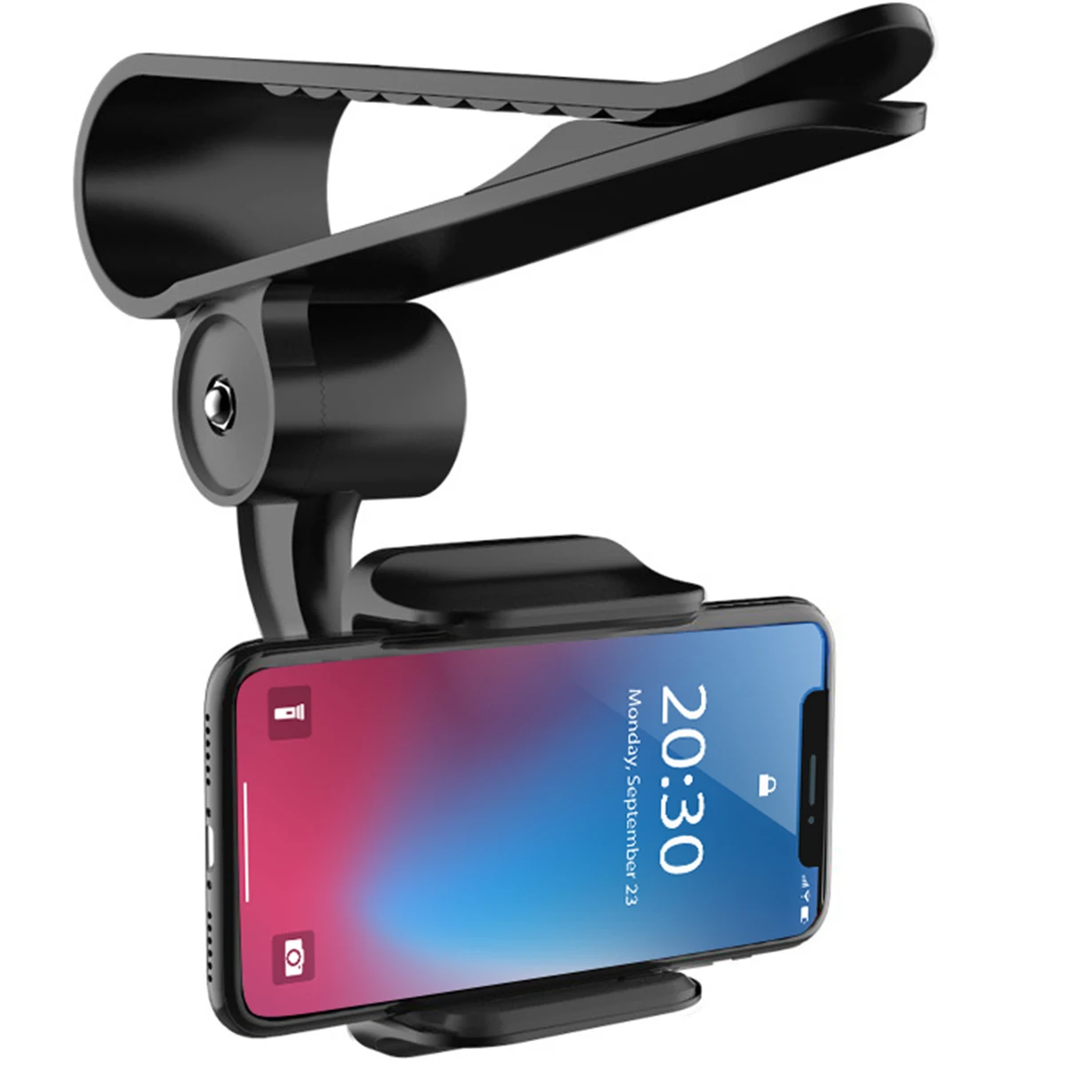 Universal Car Sun Visor Phone Holder 360 Degree Rotation Car Phone ...