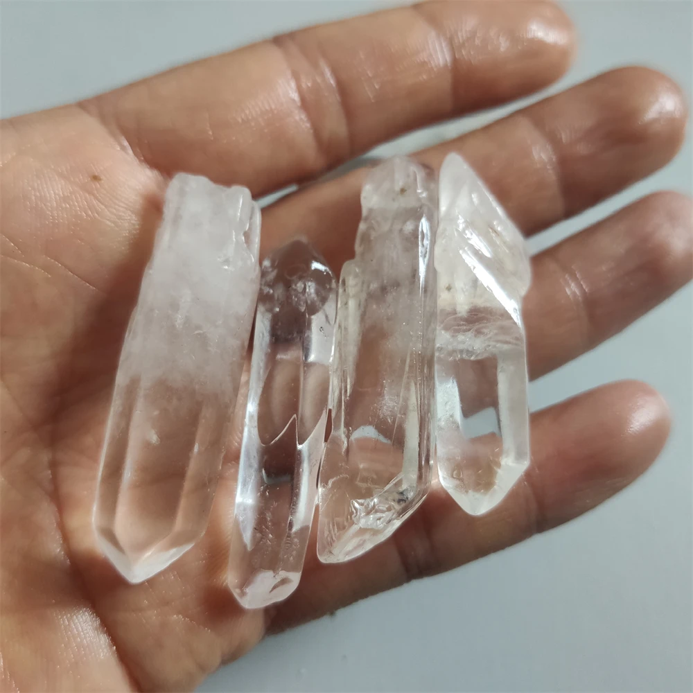 Natural-White-Crystal-Quartz-Column-Rock-Crystal-Cluster-Clear-Quartz ...