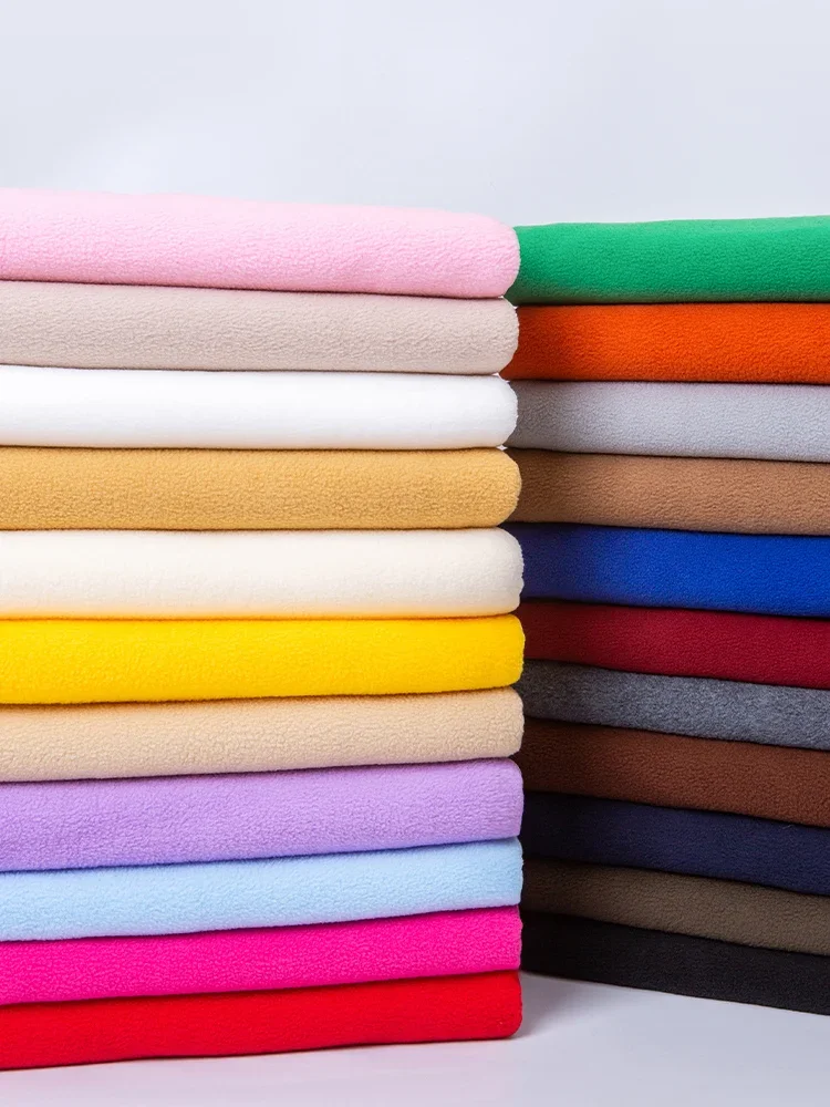 Thickend Polar Fleece Fabric By Meters for Needlework Jackets Shawls ...