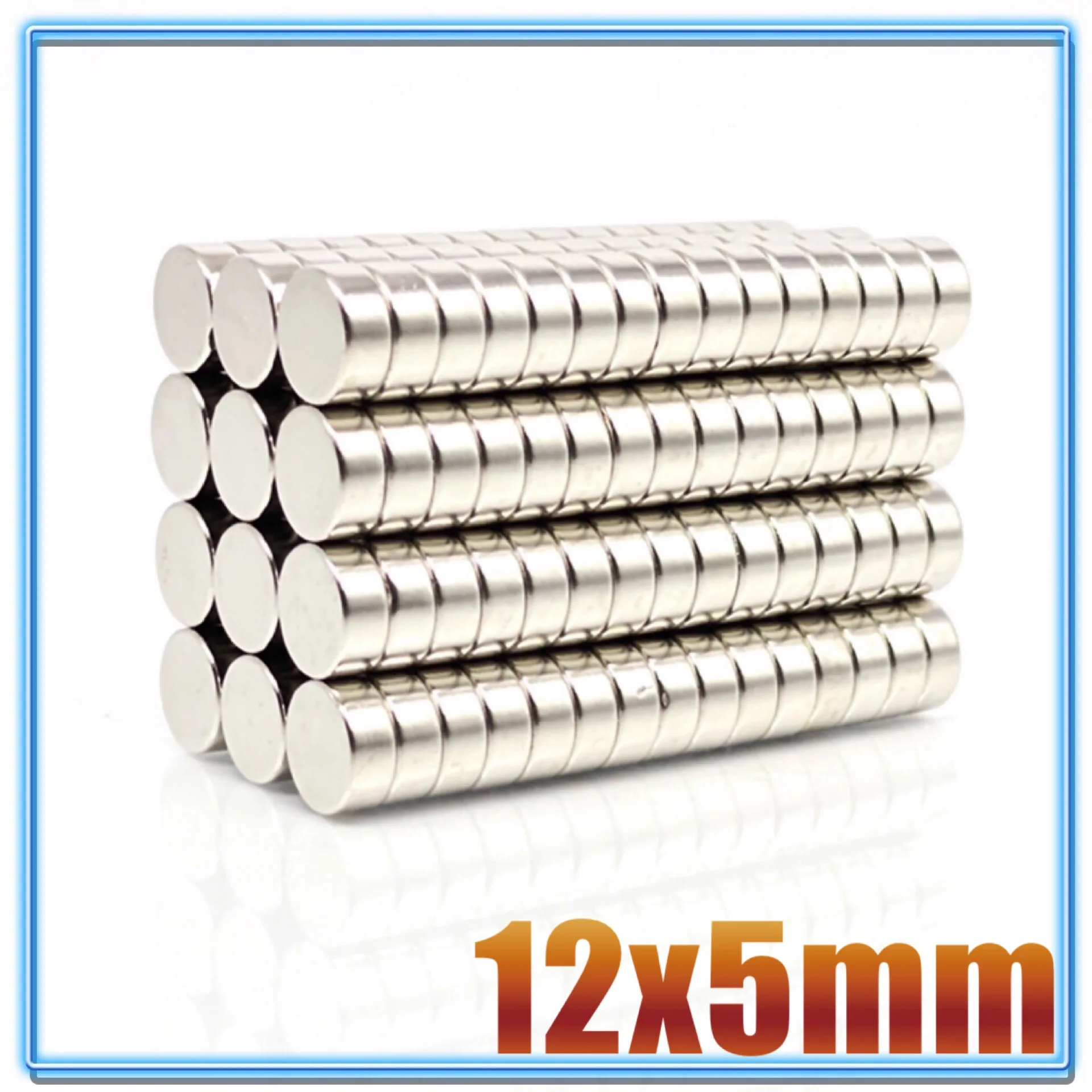 5/10/20/50/100/200pcs 12x5 Powerful Magnets Disc 12mmx5mm Permanent ...