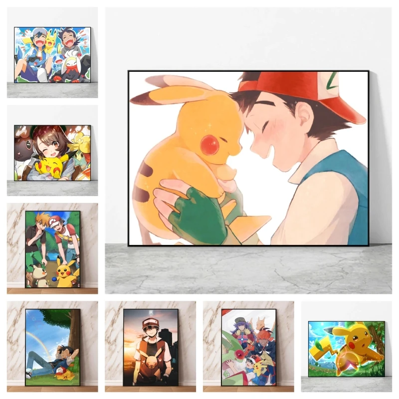 Pikachu And Ash Christmas