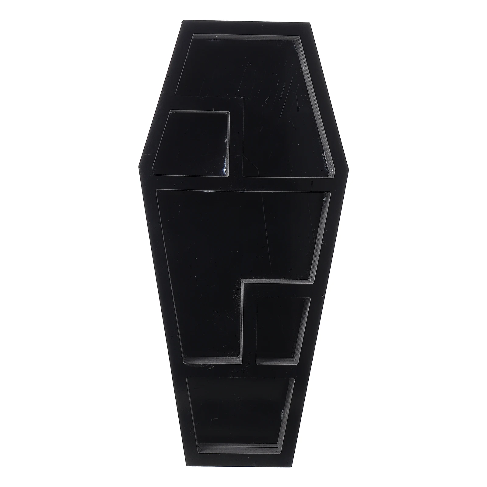 Creative Gothic Coffin Storage Rack Horror Decor Organizer Sundries ...