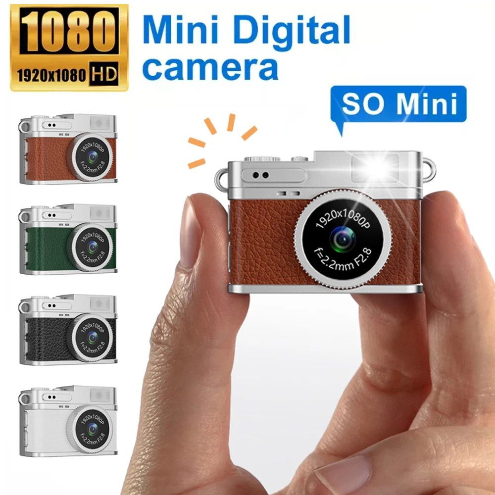 8-128GB 4K So Small Vintage Camera 20MP Digital Camera Mini Video Cam ...