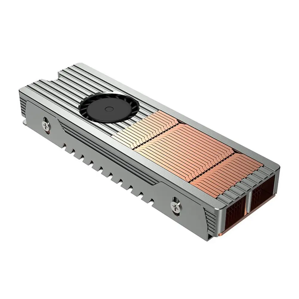M-2-Nvme-Air-cooled-Radiator-Ssd-Heat-Sink-Copper-Aluminum-Structure ...