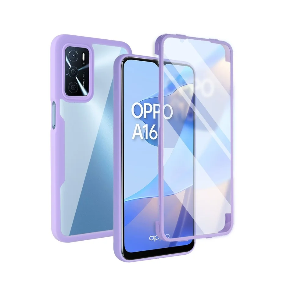 360-Full-Body-Shockproof-Phone-Cover-For-OPPO-A96-A76-A36-A54S-A55-A16 ...