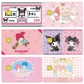 Sanrio Animation Hello Kitty Kawaii Sticker Matte Skin Film Small Chip ...