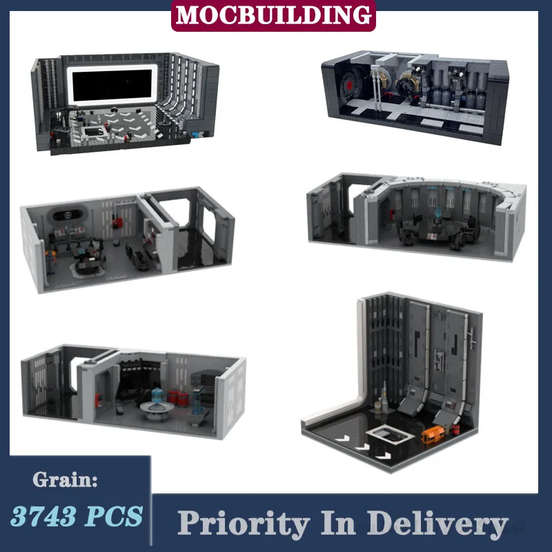 MOC Star Movie Corridor Conference Room Series Model Building Block ...