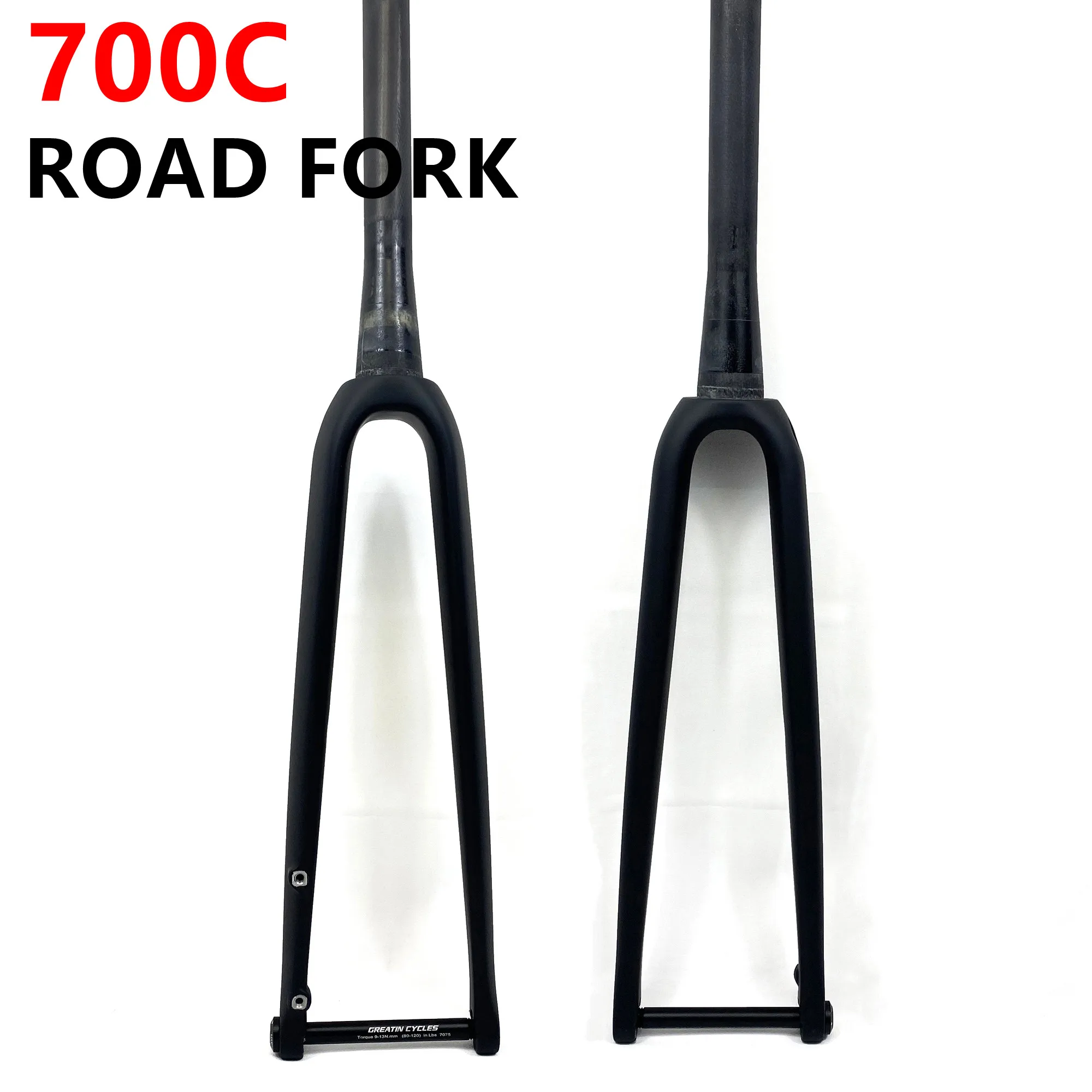 Carbon-Fork-Bike-Road-Bicycle-Fork-700-32C-Thru-Axle-12-100mm-Disc ...