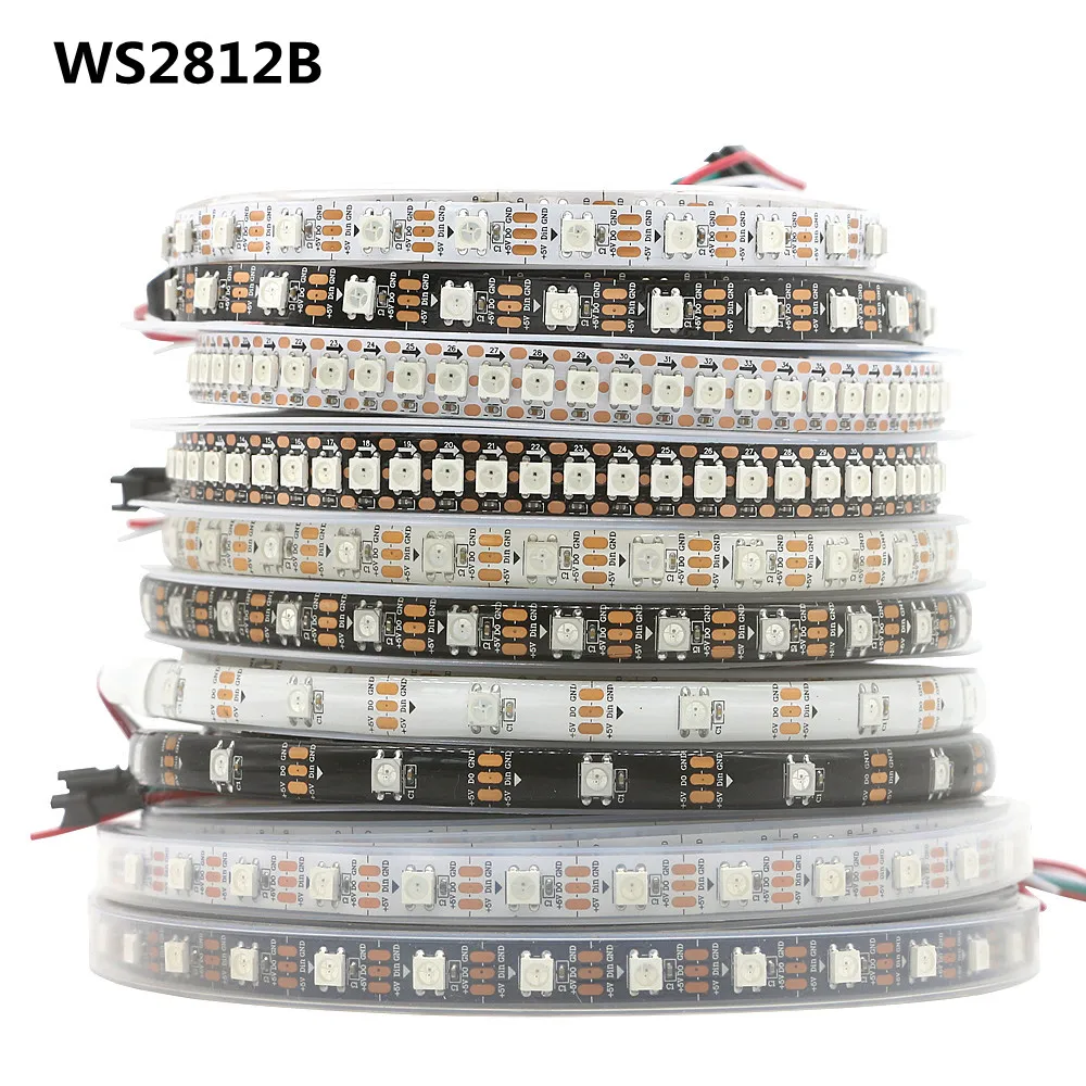 WS2812B-RGB-IC-LED-Strip-WS2812-Individually-Addressable-Tape-Light-30 ...