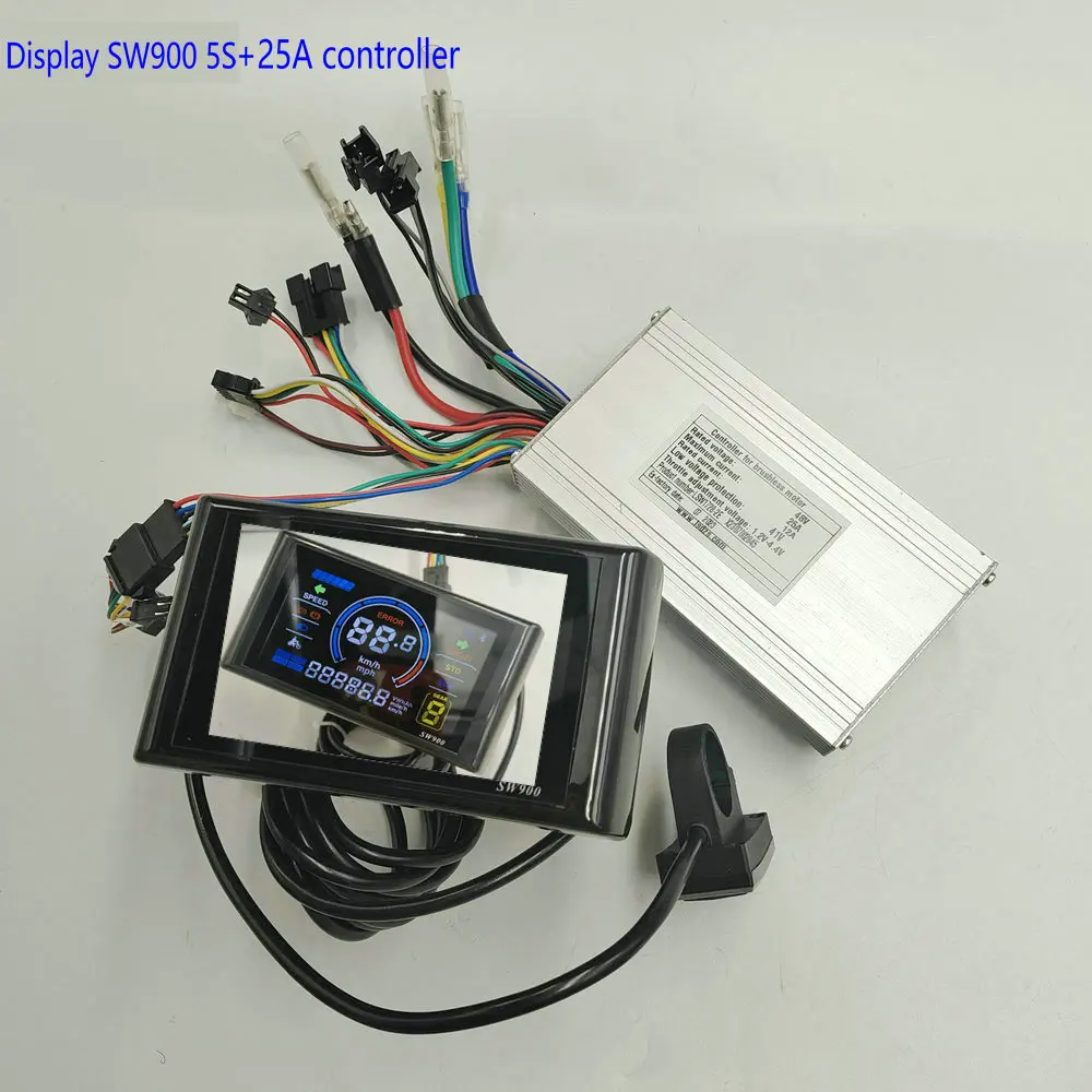 LCD-Display-SW900-LISHUI-Controller-25A-FOR-Electric-Bicycle-with ...