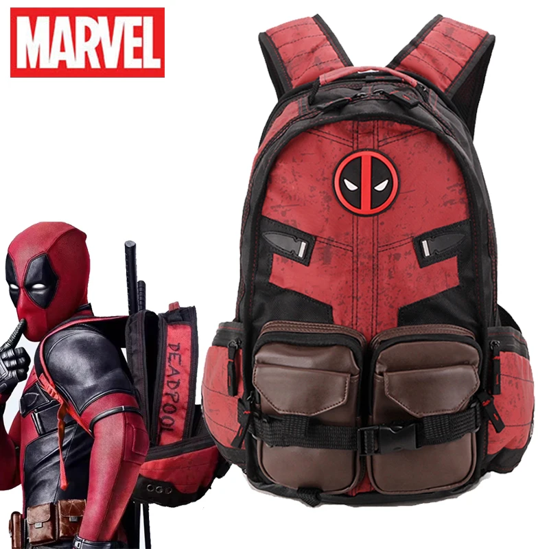 Marvel-Deadpool-Backpack-Hero-Anime-Peripheral-Creative-Fashion ...