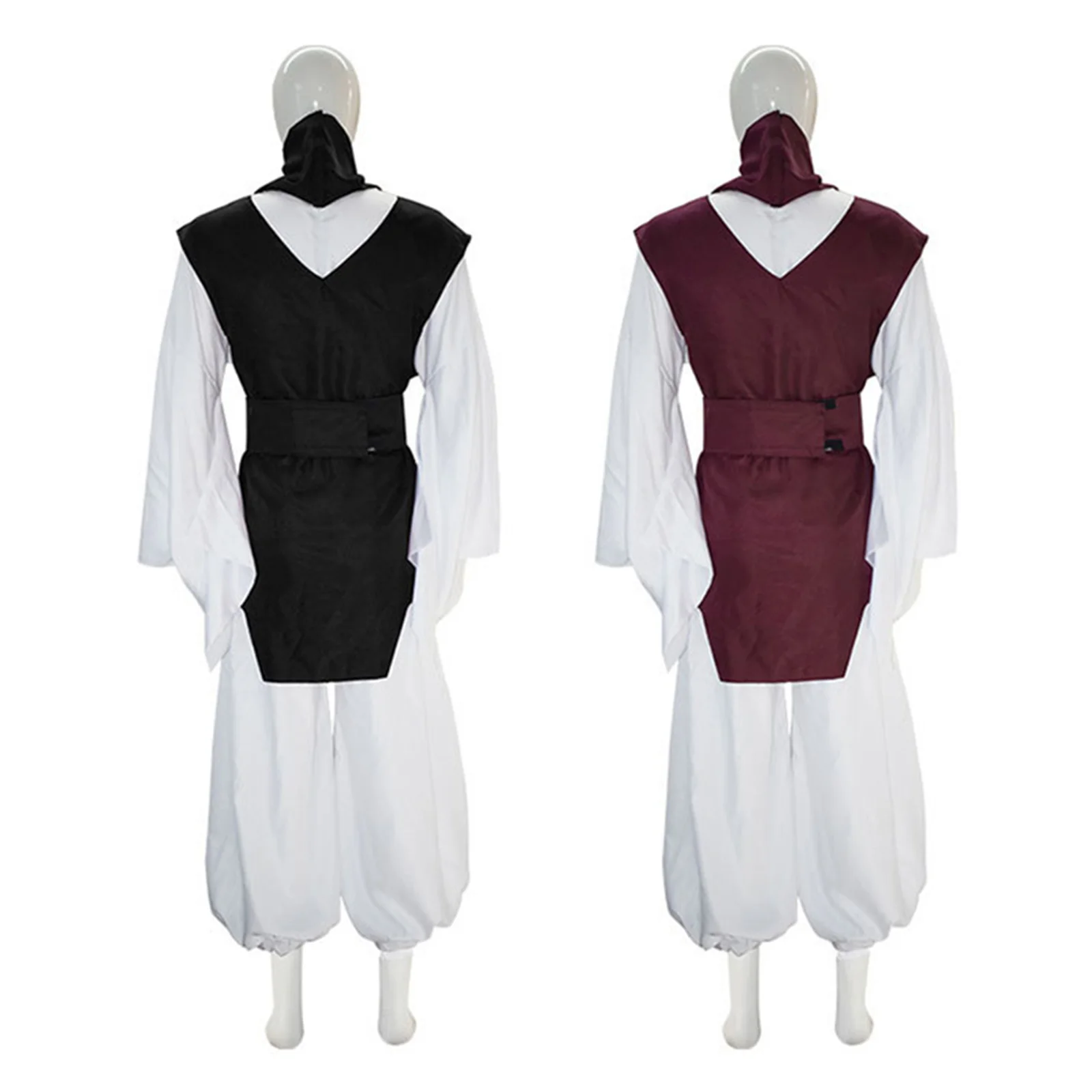 Anime-Choso-Cosplay-Costume-with-Vest-Neck-Gaiter-Belt-White-Elastic ...