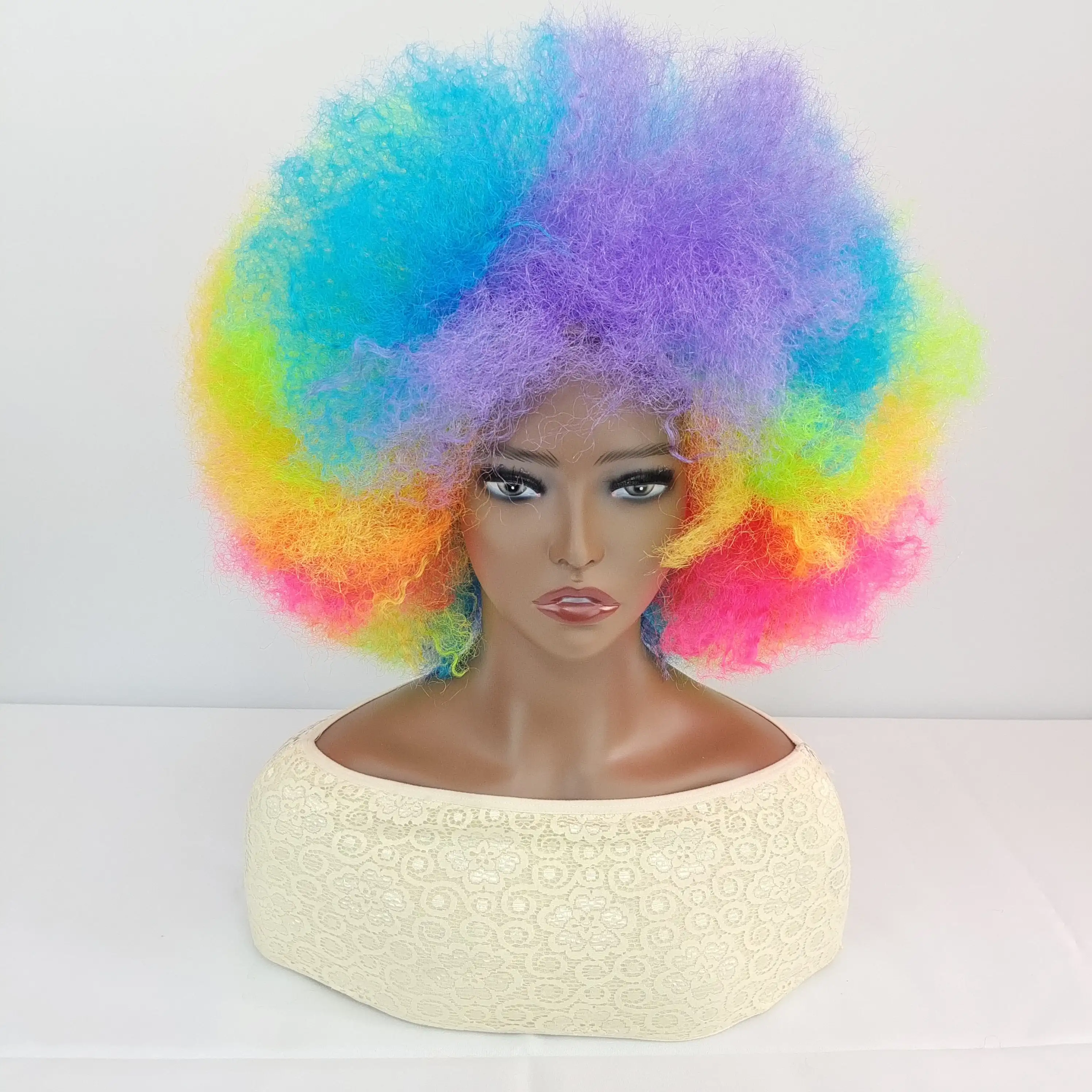 Red Clown Hair Wig