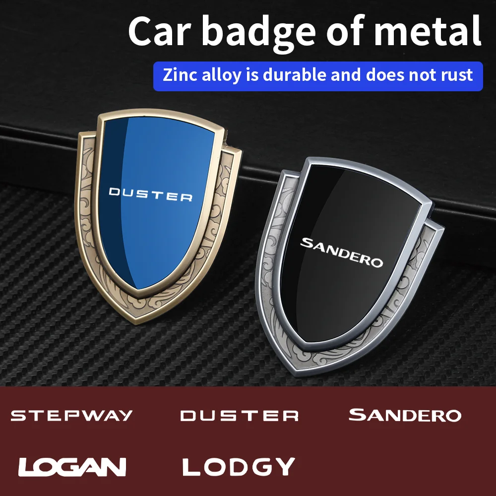 Car-Motorcycle-Alloy-Body-3D-Metal-Sticker-Trunk-Decal-Golden-Silver ...