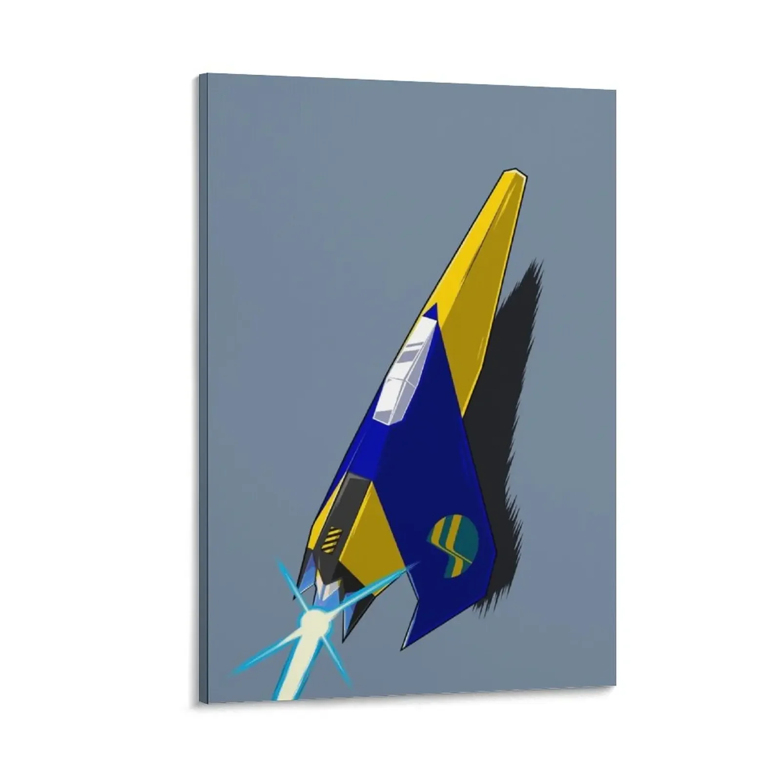Wipeout-2097-F5000-League-Feisar-Ship-Canvas-Painting-bedrooms-decor ...