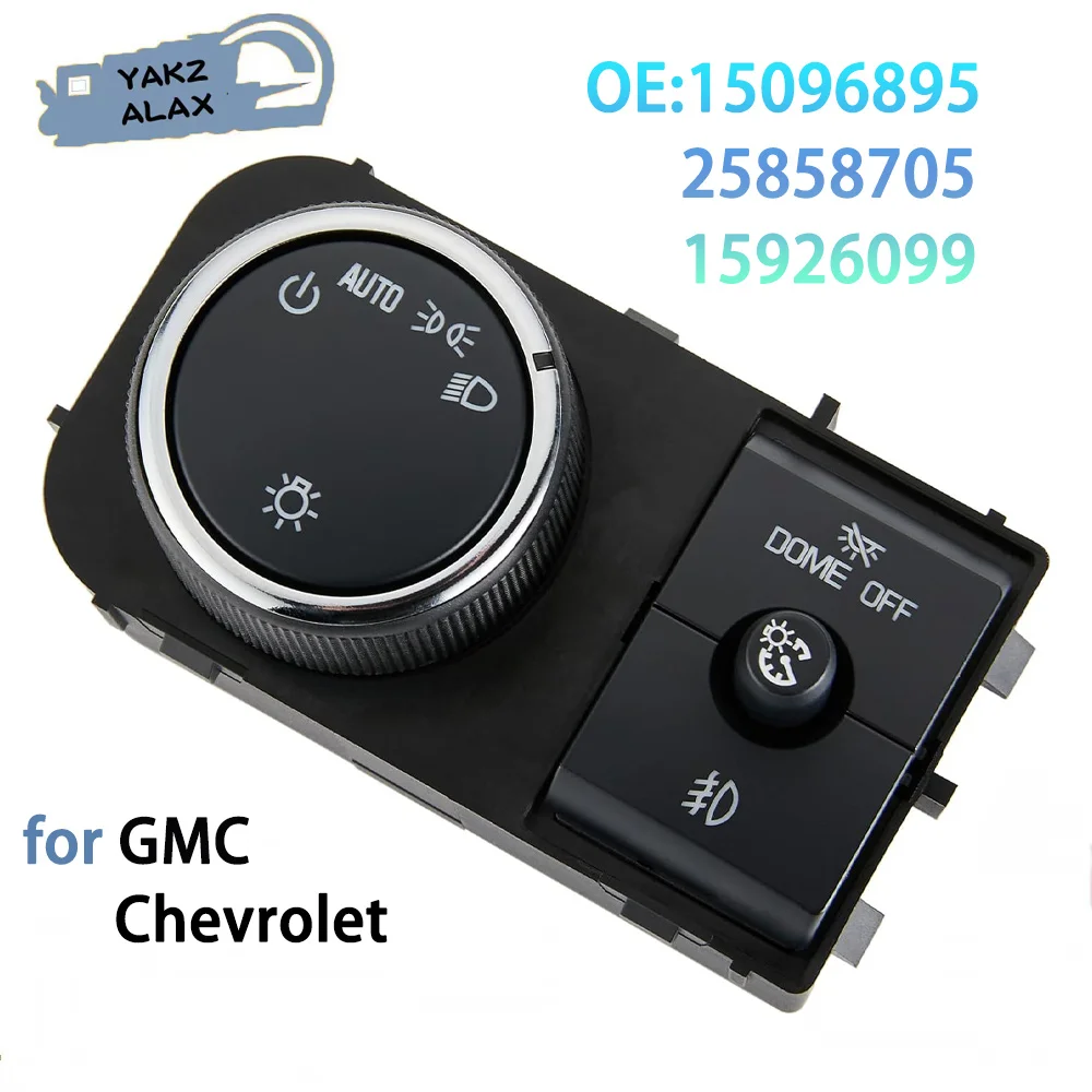 25858705 Headlight Fog Lamp Light Switch for 2007-2013 Chevrolet ...