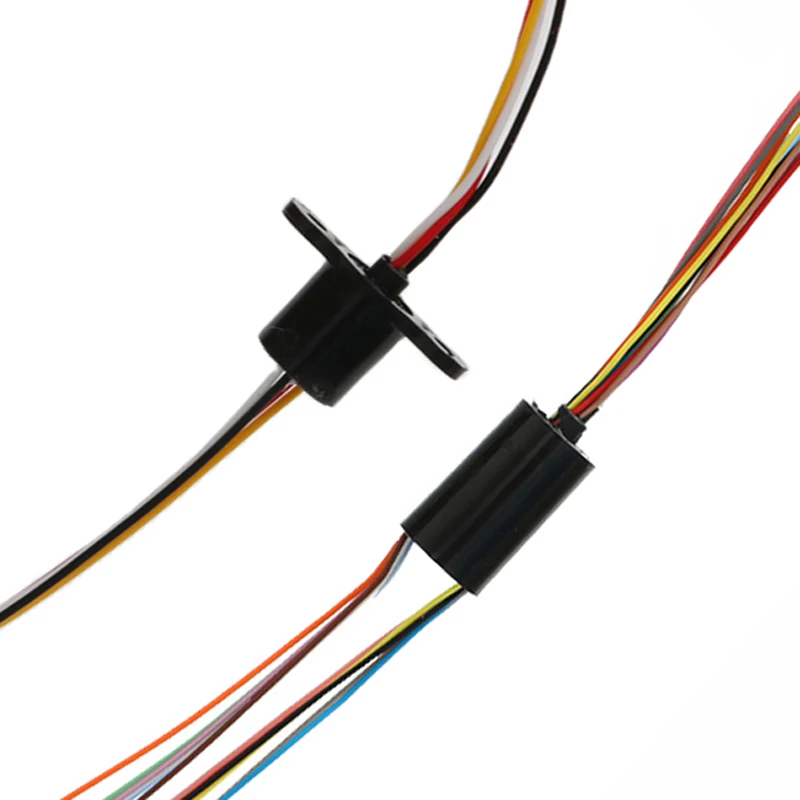 1PCS Micro Slip Ring 8.5mm 4/6/8/12 Channel 1A Rotate Electric ...