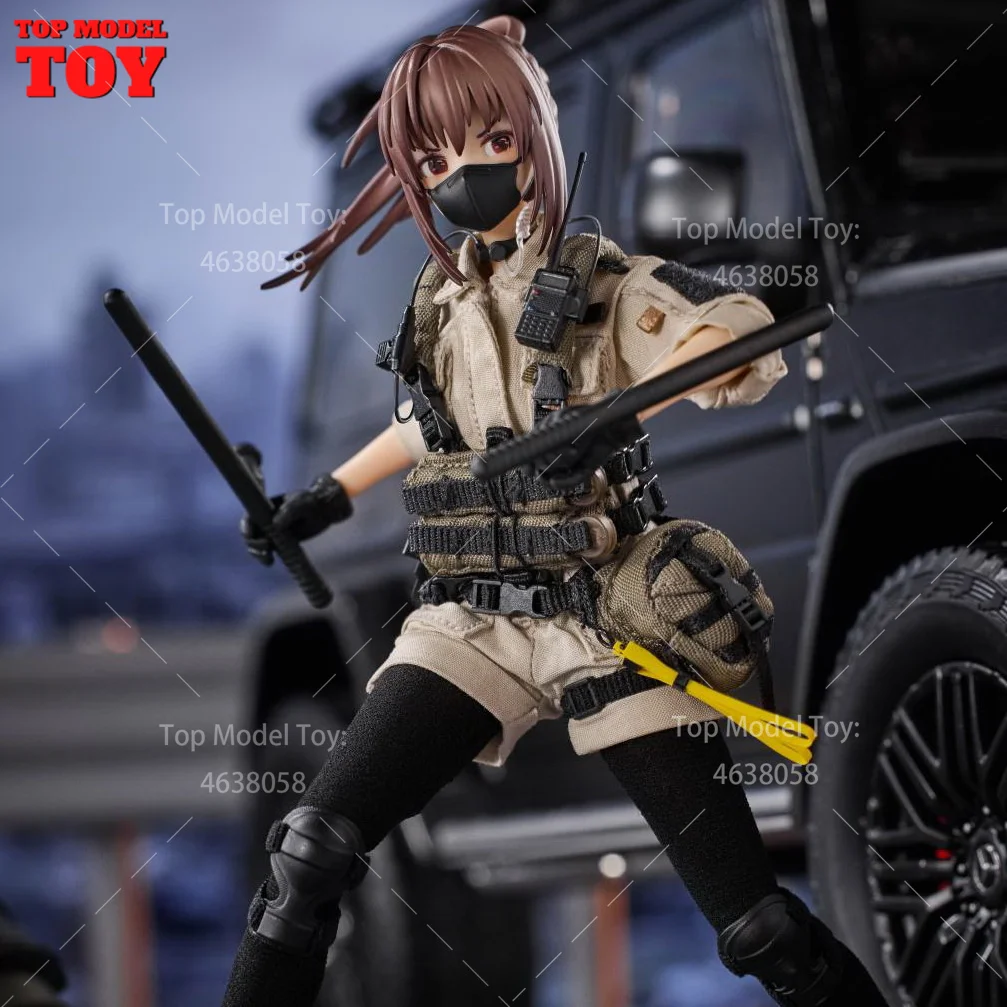 HASUKI-PA006-1-12-Pocket-Art-Guard-Girl-15-5cm-Female-Soldier-Action ...