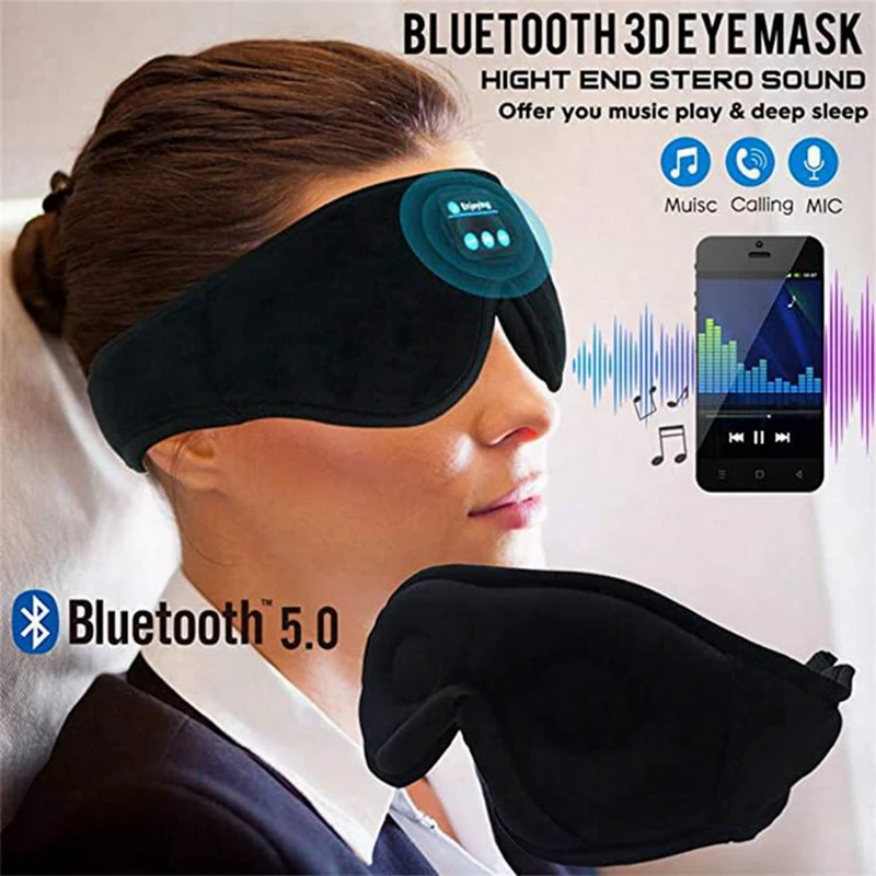 2022 Wireless Bluetooth Earphone Enjoying Washable Sleeping Band ...
